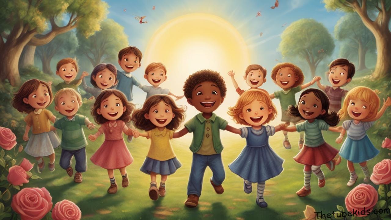 Ring A Ring O’ Roses Lyrics pdf download - Thetubekids
