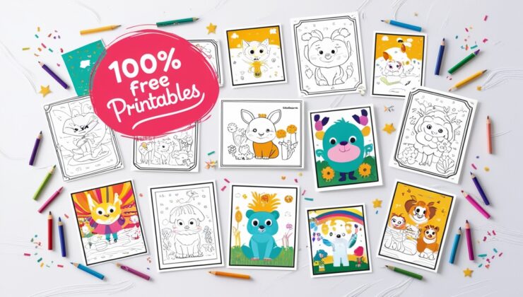 Coloring Pages Aesthetic for Kids (100% Free Printables)