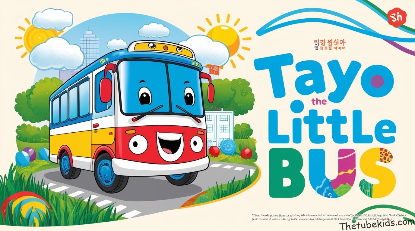 Coloring Pages Tayo the Little Bus For Kids (100% Free Printables)