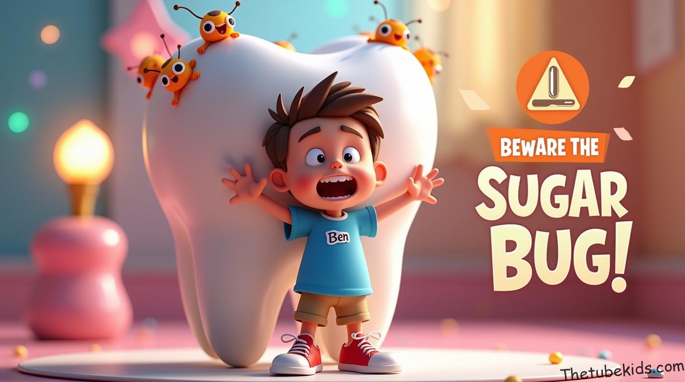 Brush Your Teeth Song for Kids | Beware the Sugar Bugs! 3D